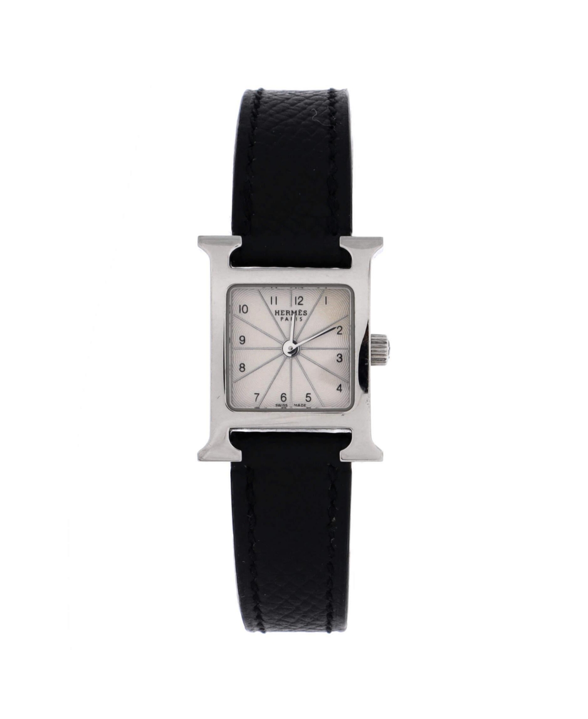 Click here for Pre-Owned HERMES Heure H Quartz Watch in Stainless... prices