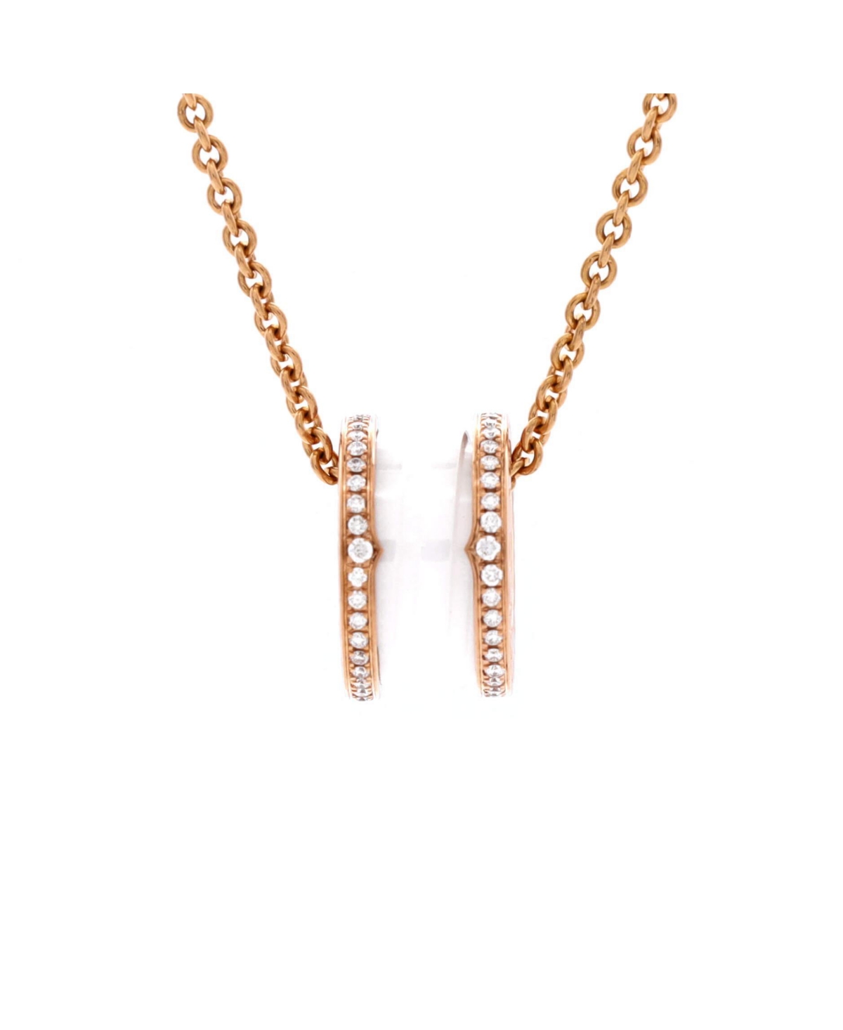 Click here for Pre-Owned Bvlgari B.Zero1 Pendant Necklace - 18k r... prices