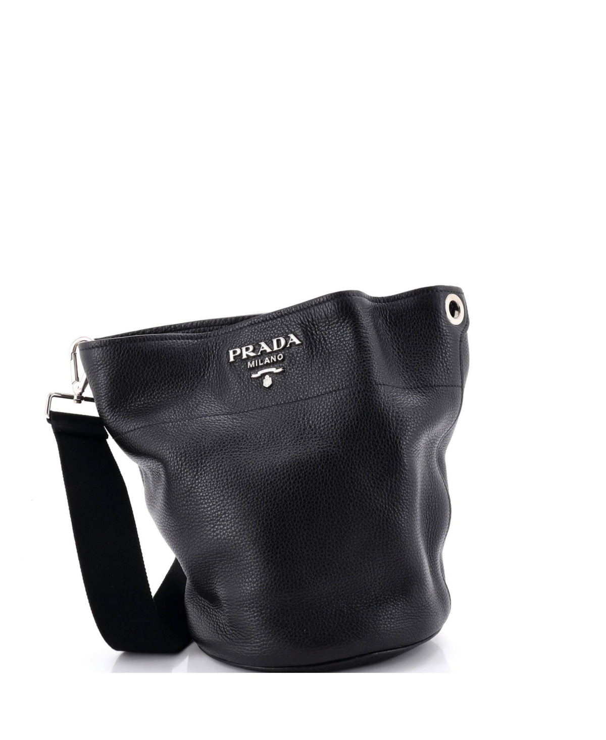 Click here for Pre-Owned Prada Small Bucket Messenger Bag Vitello... prices