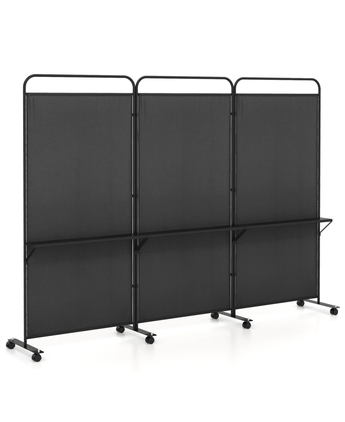 Click here for Slickblue 3 Panel Room Divider Screen with Storage... prices