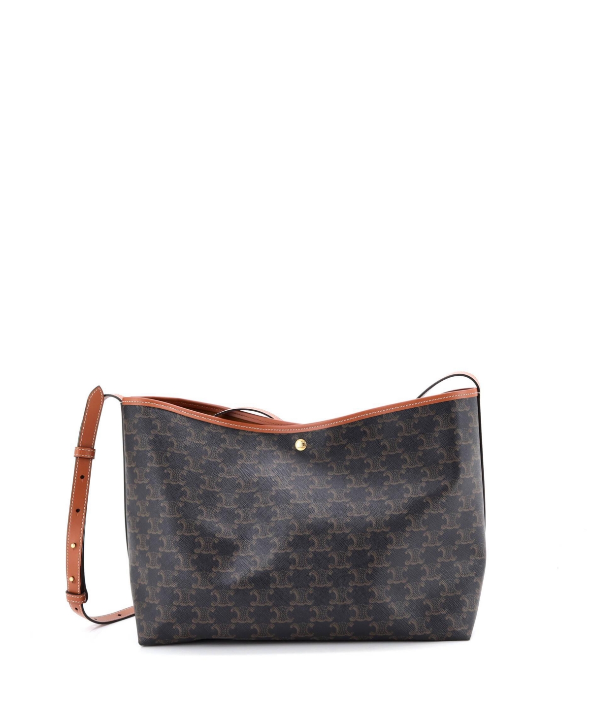 Click here for Pre-Owned Celine Soft Shopper Tote Triomphe Coated... prices