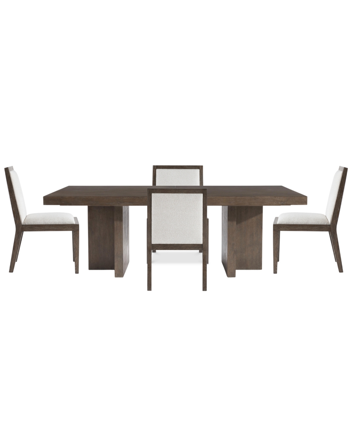Click here for Bernhardt Outline 5-Piece Rectangle Dining Set (Ta... prices