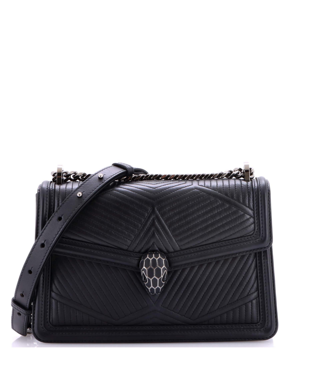 Click here for Pre-Owned Bvlgari Small Serpenti Forever Shoulder... prices