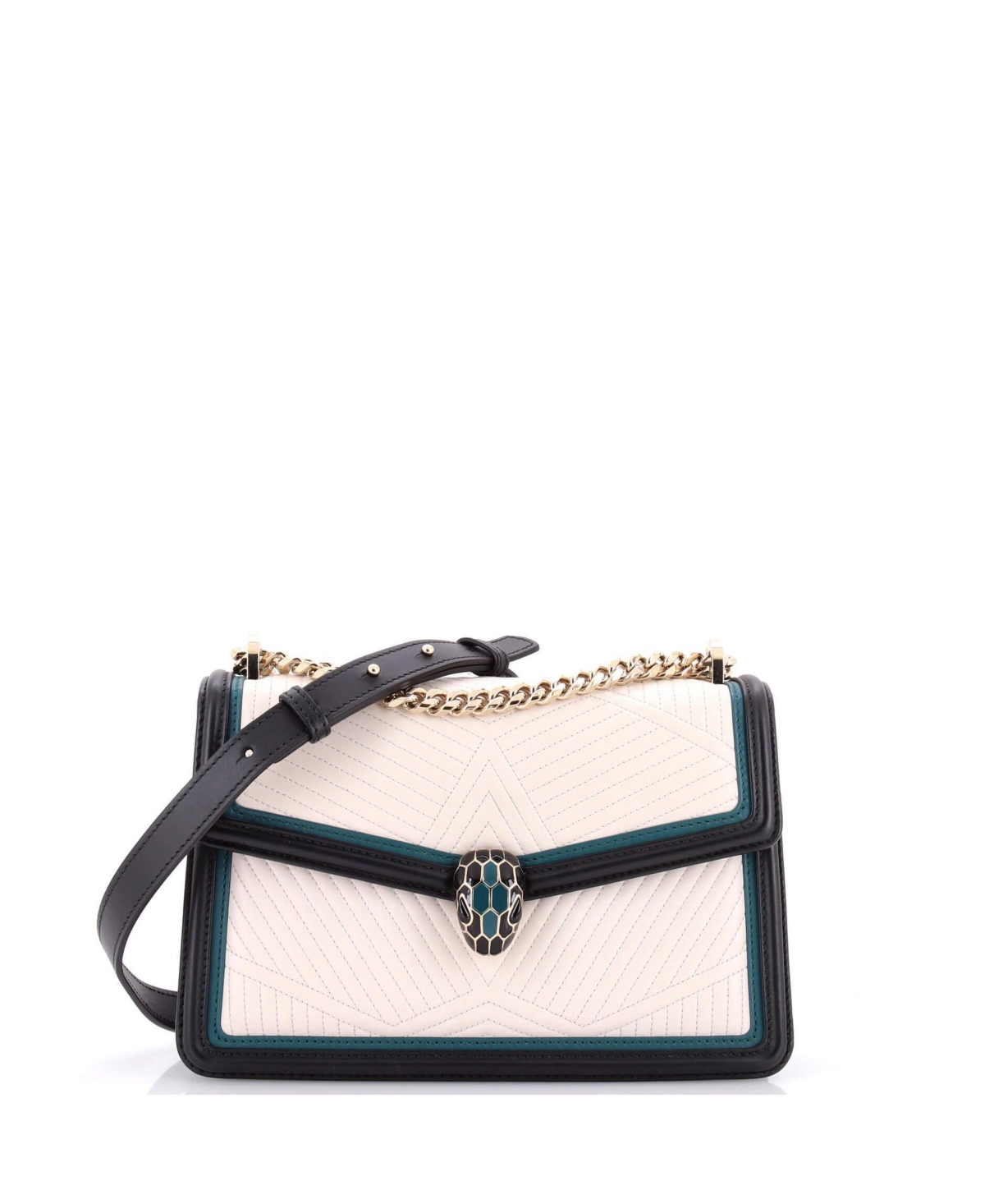 Click here for Pre-Owned Bvlgari Small Serpenti Forever Shoulder... prices