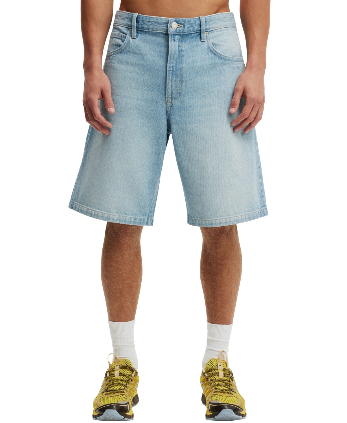 Click here for Cotton On Mens Extra Baggy Denim Relaxed-Fit Short... prices