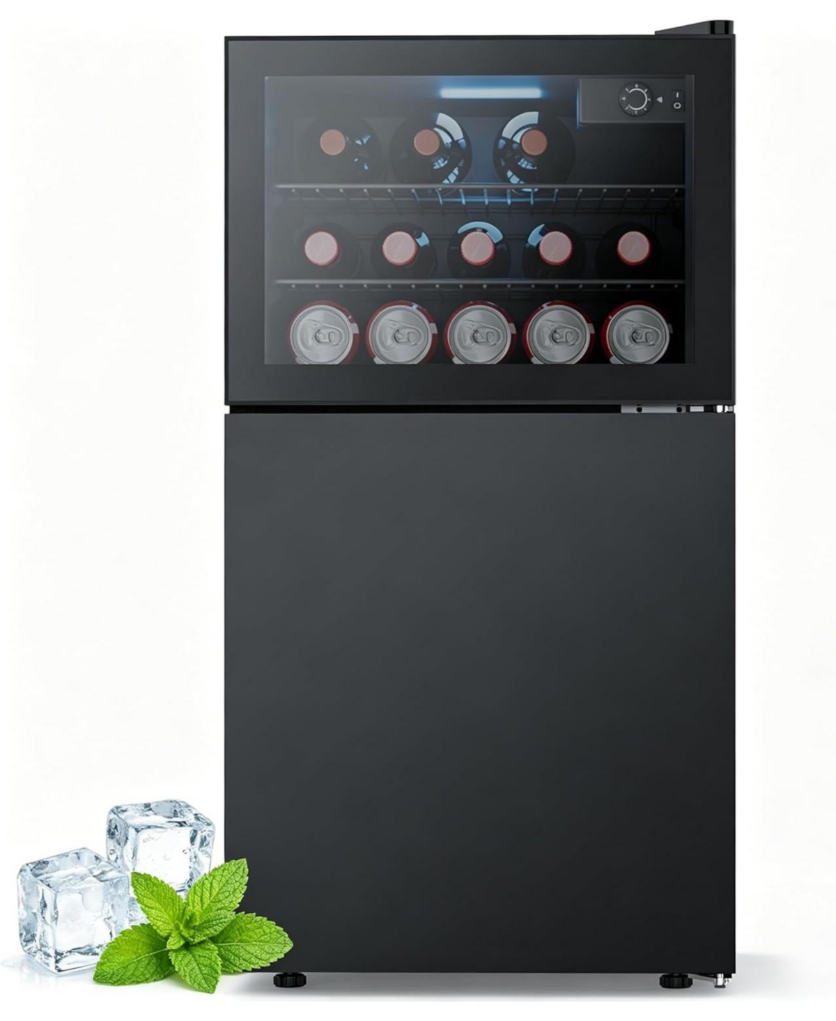 Click here for Cowsar 2.6 Cu.Ft Mini Fridge with Freezer Compact... prices