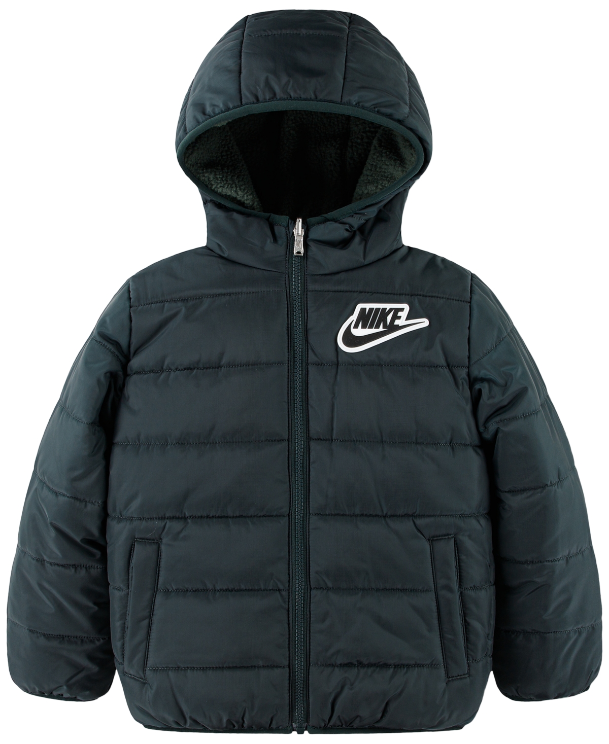 Click here for Nike Little Boys Reversible Faux-Sherpa Jacket - C... prices