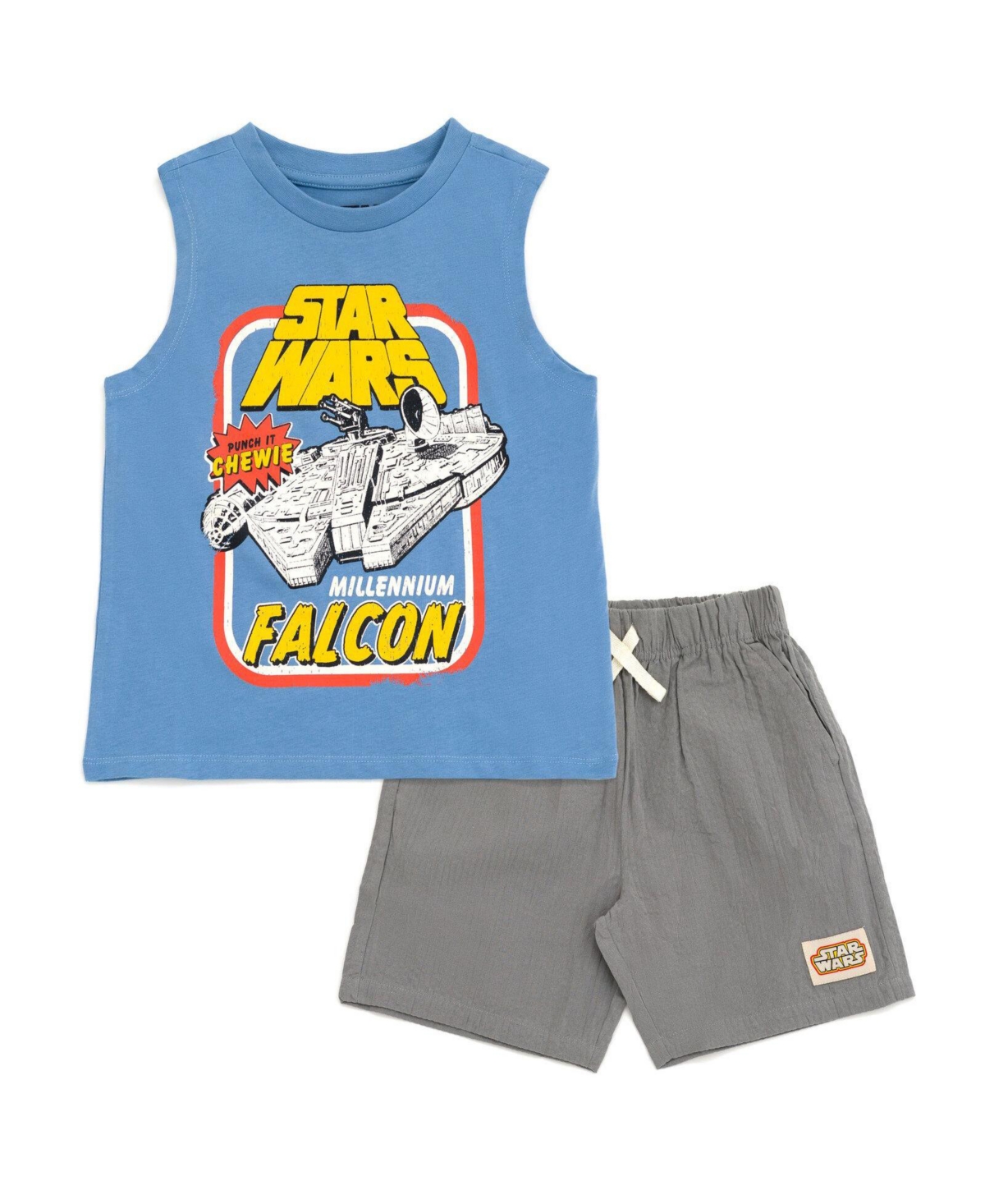 Click here for Star Wars Millennium Falcon Boys 5-20 Sleeveless 2... prices