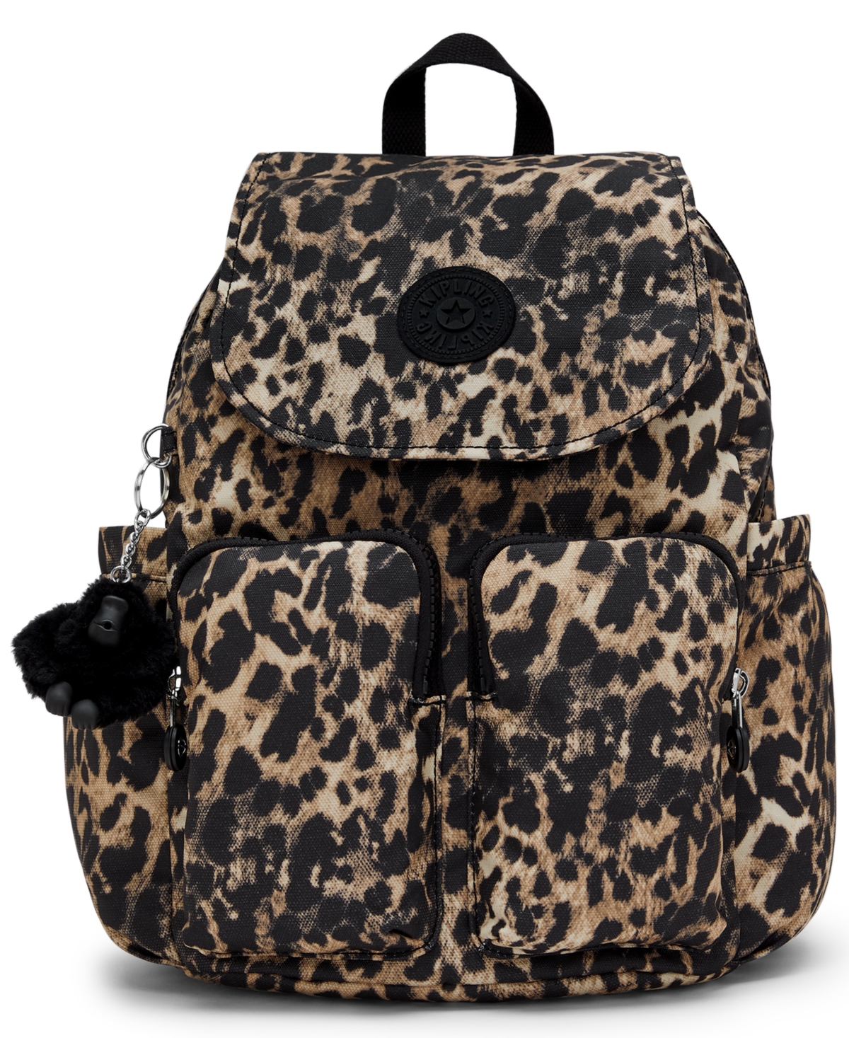 Click here for Kipling Womens City Small Backpack - Wild Leopard prices