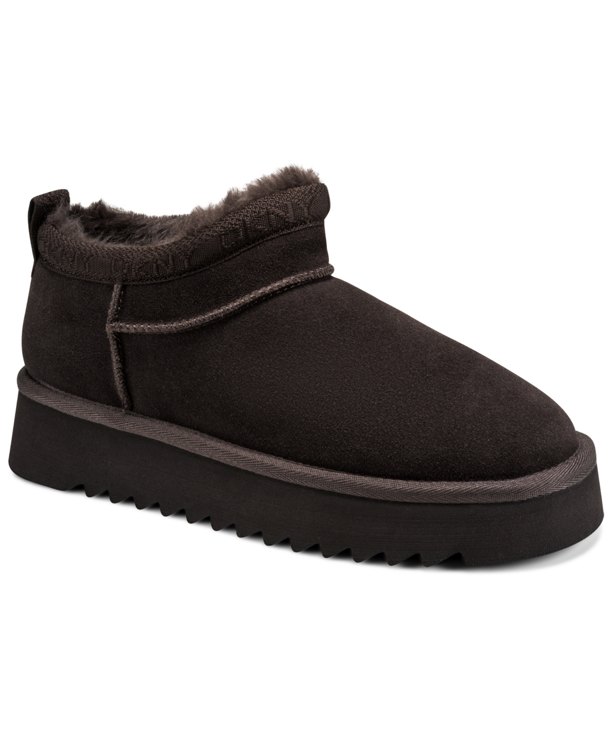 Click here for Dkny Womens Ismay Slip-On Winter Booties - Brown prices