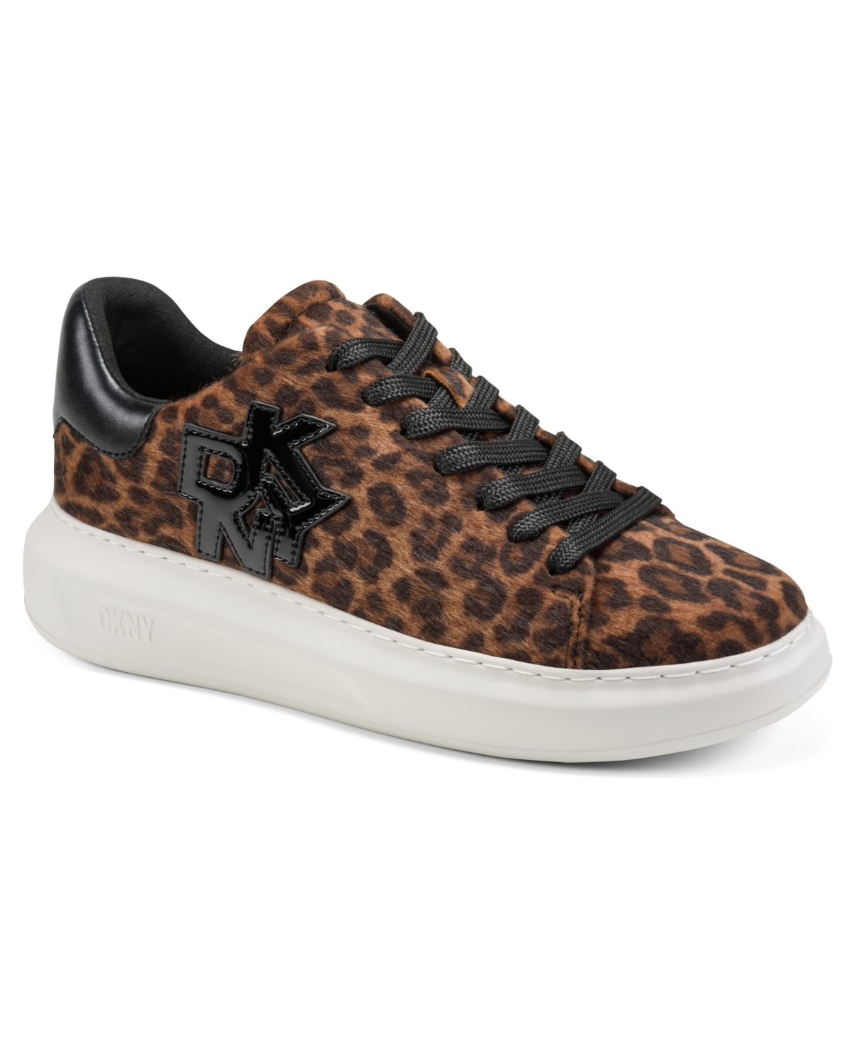 Click here for Dkny Womens Keira Lace-Up Sneakers - Natural prices