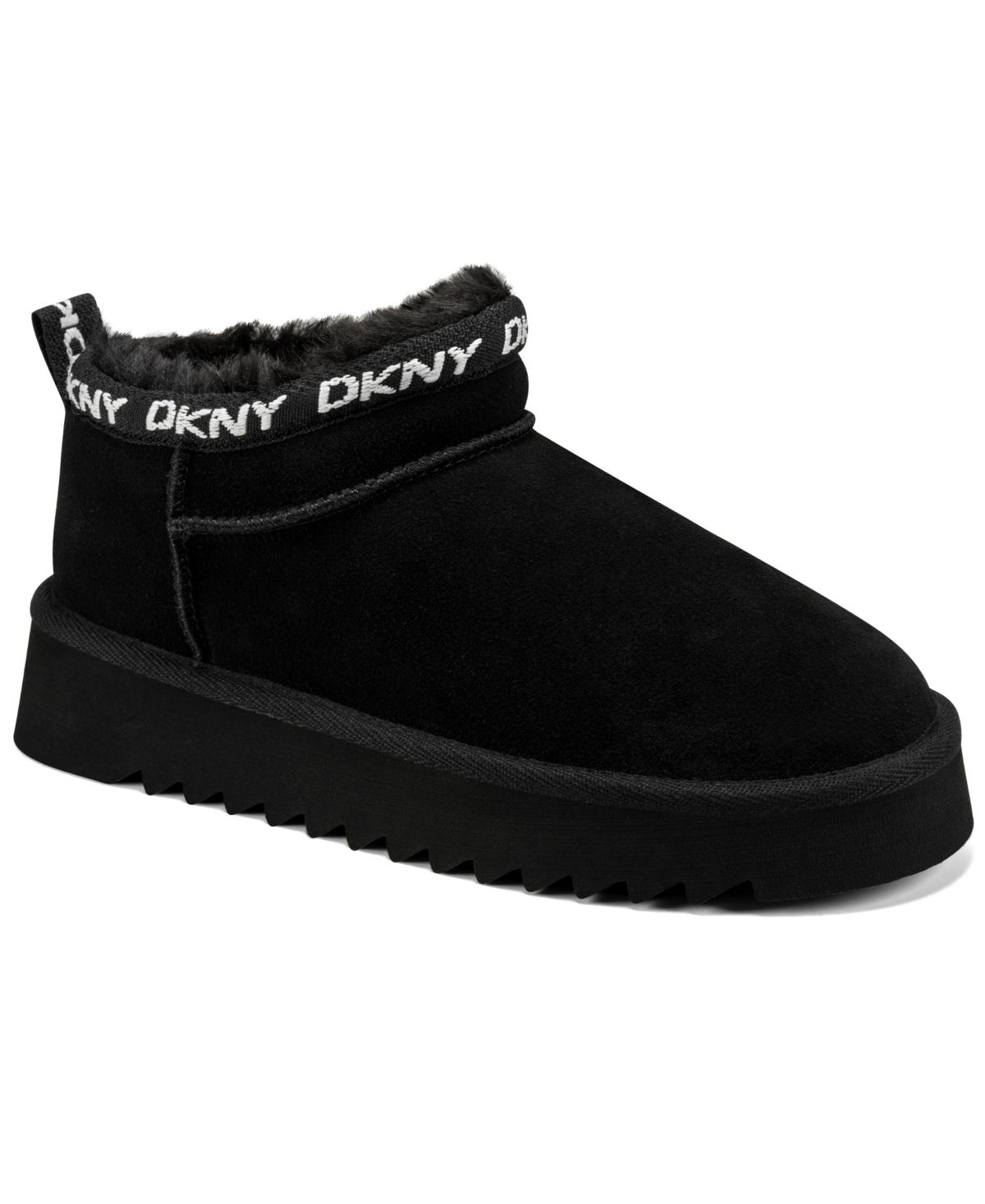 Click here for Dkny Womens Ismay Slip-On Winter Booties - Black prices