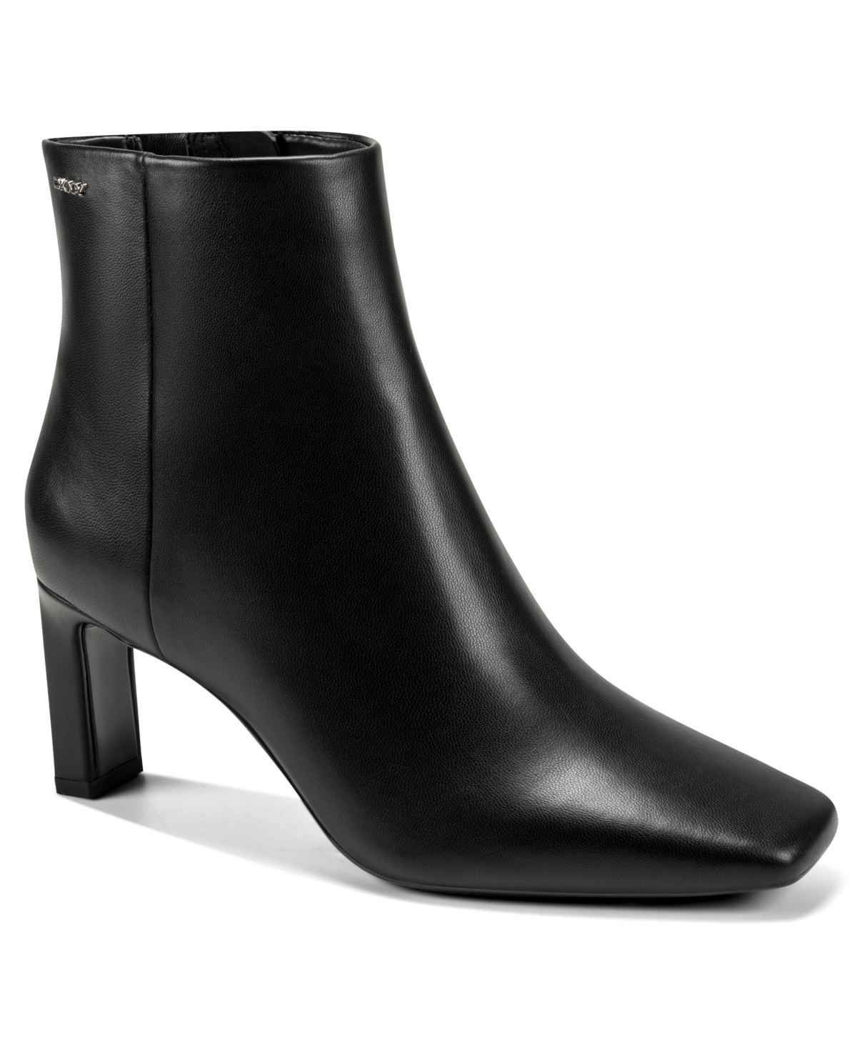 Click here for Dkny Womens Kaelani Zipper Heeled Booties - Black prices