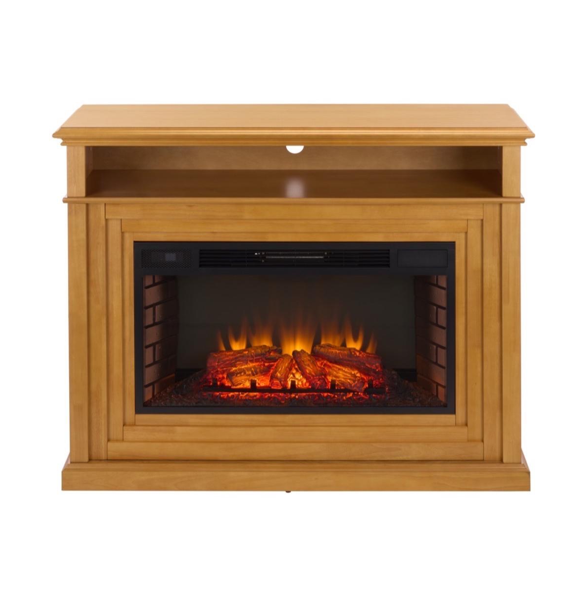 Click here for Augusta Home Helen Wood Mantel Fireplace - Natural prices