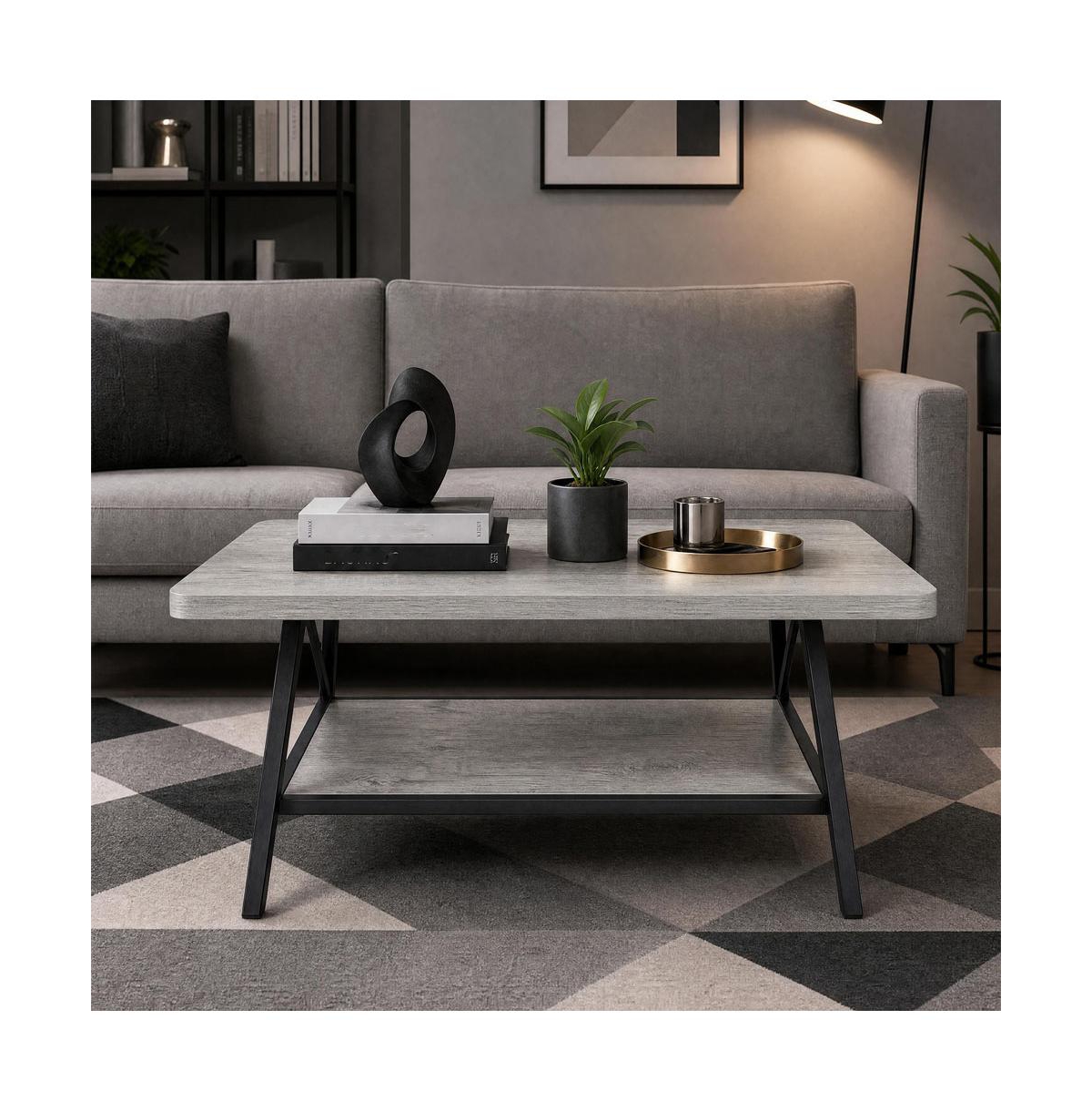 Click here for homfan Wood Coffee Table Indoor Outdoor Table with... prices