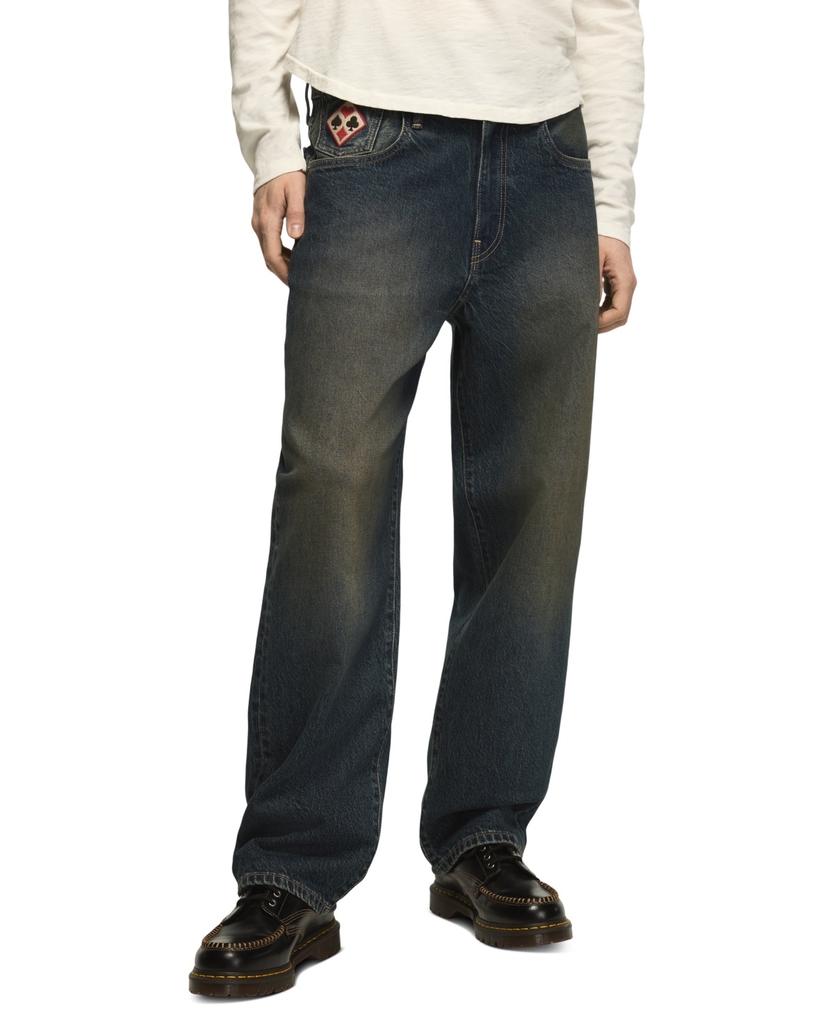Click here for Lucky Brand Mens Rustler 281 Super Baggy Zip-Fly J... prices