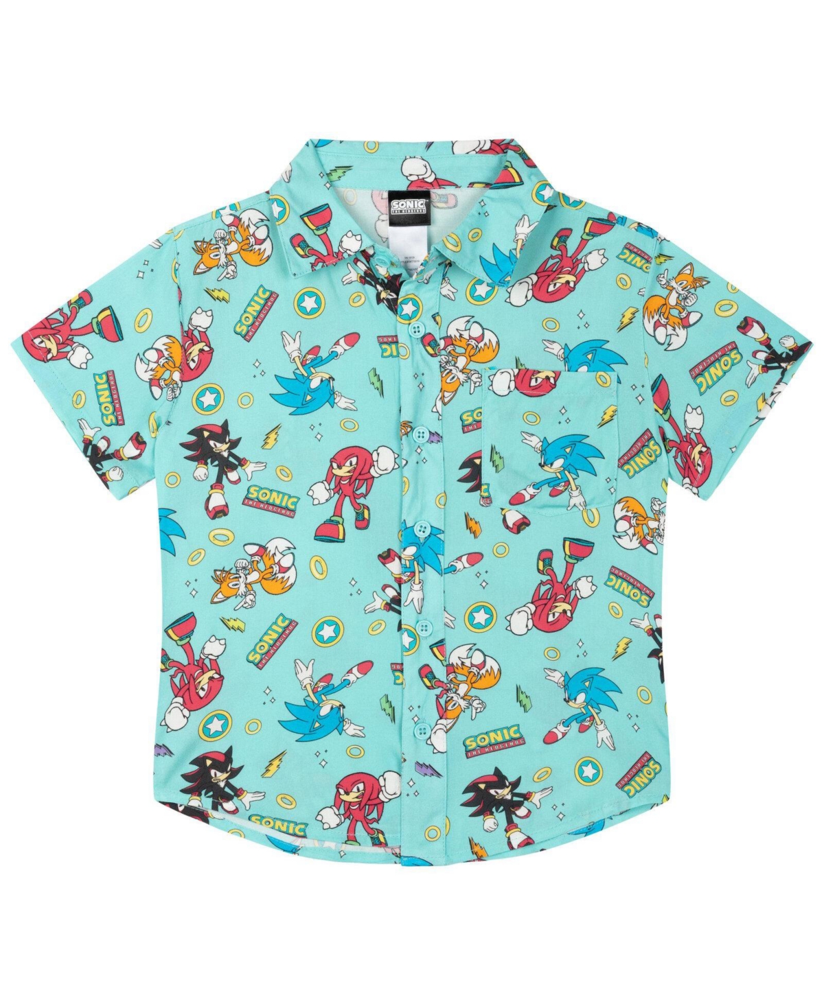 Click here for Sonic the Hedgehog Boys (5-12) Short Sleeve Button... prices
