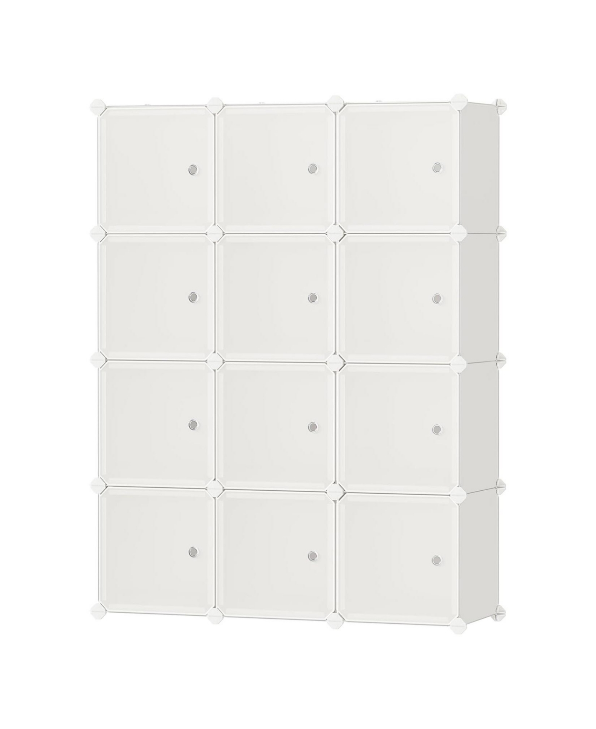 Click here for homfan 12-Cube Plastic and Metal Storage Cabinet... prices
