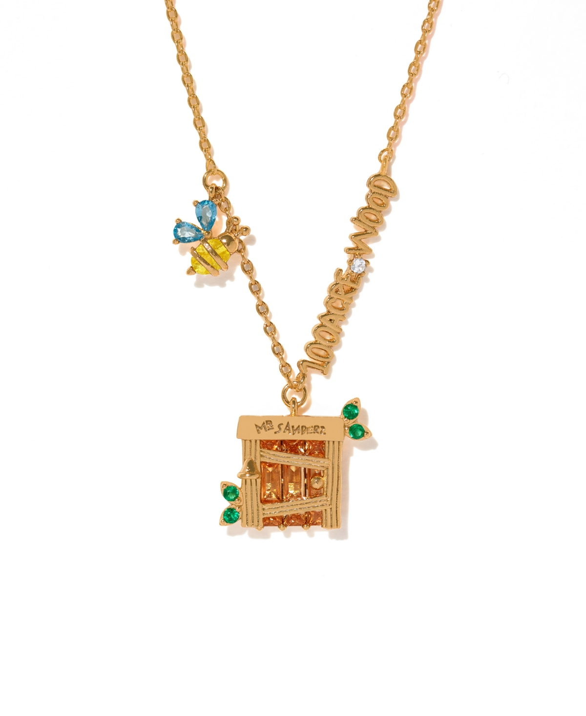 Click here for Girls Crew Crystal Disney 100 Acre Wood Necklace -... prices