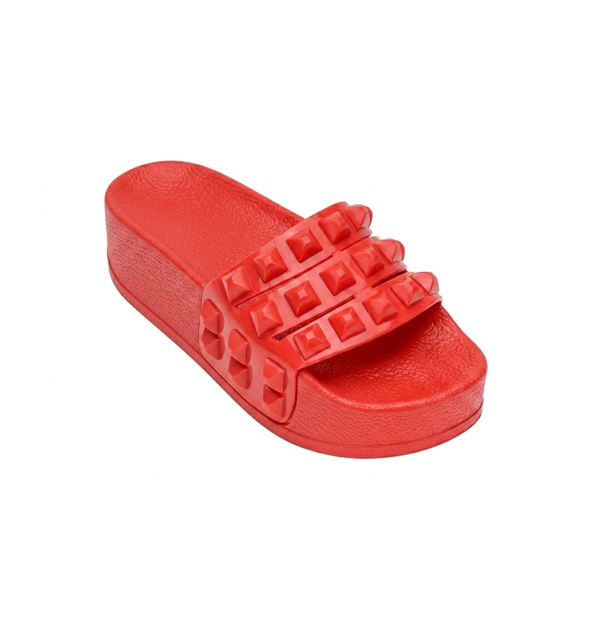 Click here for Carmen Sol Womens Carmen Slides Sandals - Red prices