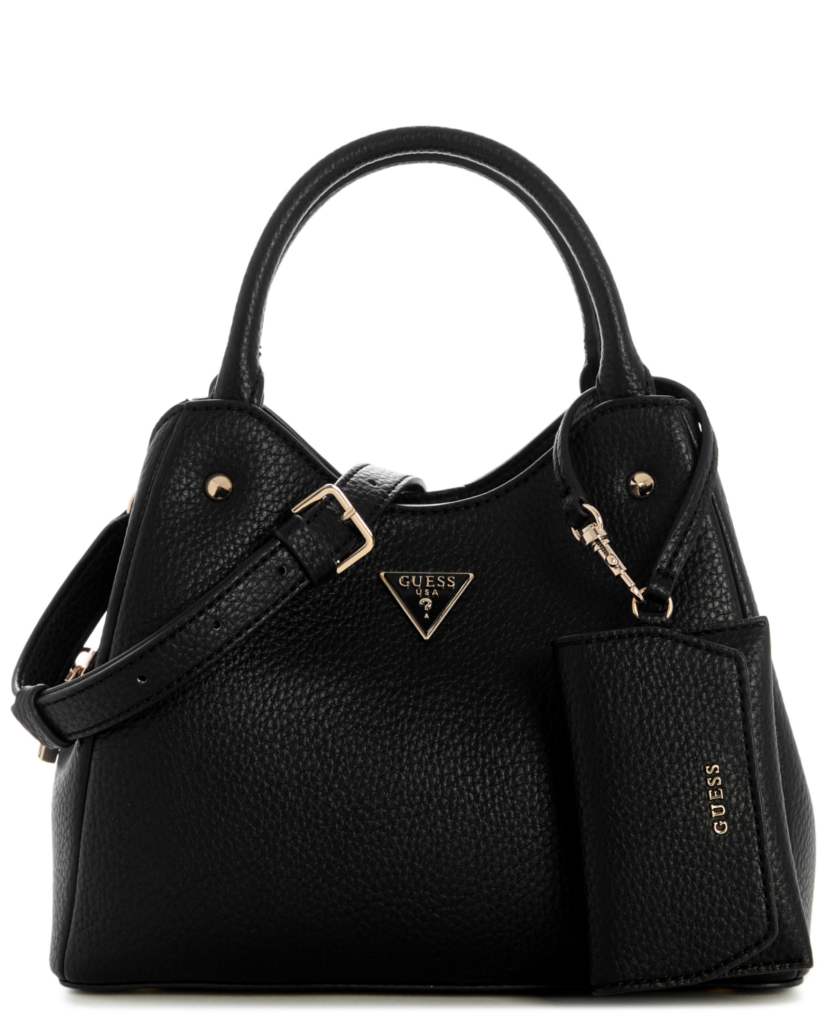 Click here for Guess Lorella Girlfriend Small Tote Handbag - Blac... prices