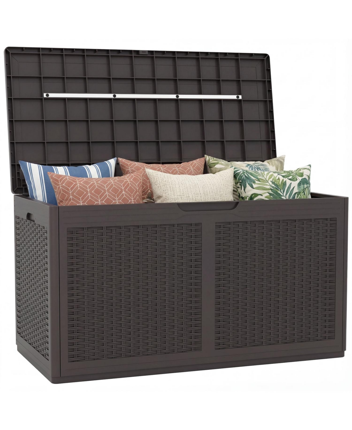 Click here for Slickblue 100 Gallon Outdoor Storage Bench Resin D... prices