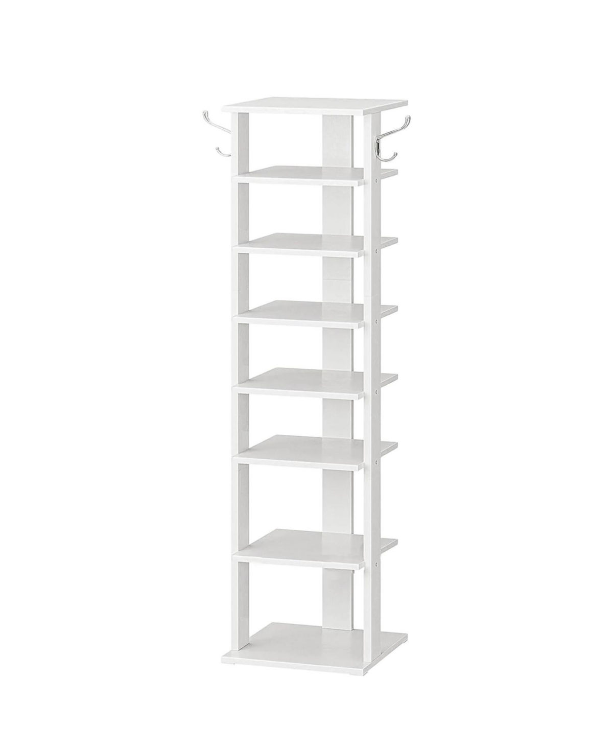 Click here for Slickblue 8-Tier Vertical Wooden Shoe Organizer Ra... prices