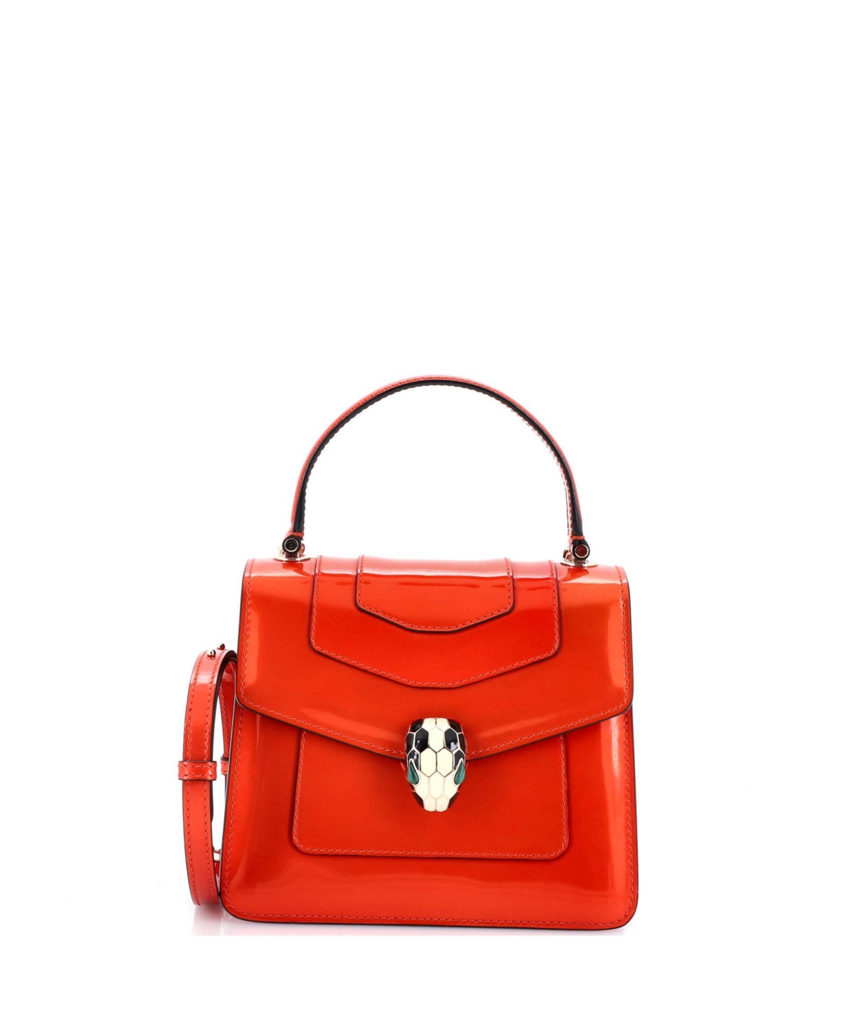 Click here for Pre-Owned Bvlgari Small Serpenti Top Handle Bag Pa... prices