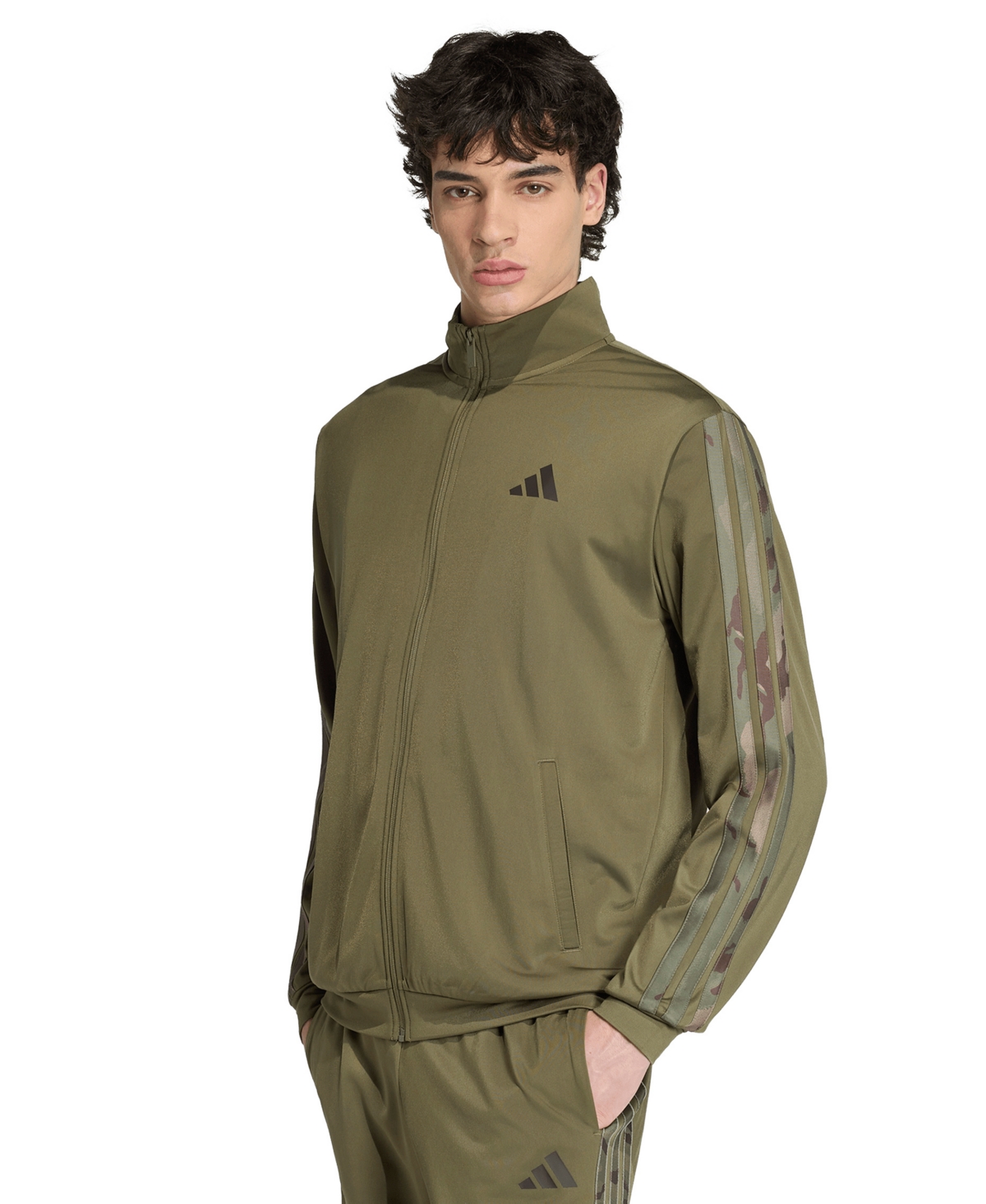 Click here for adidas Mens Camouflage 3-Stripes Regular-Fit Track... prices