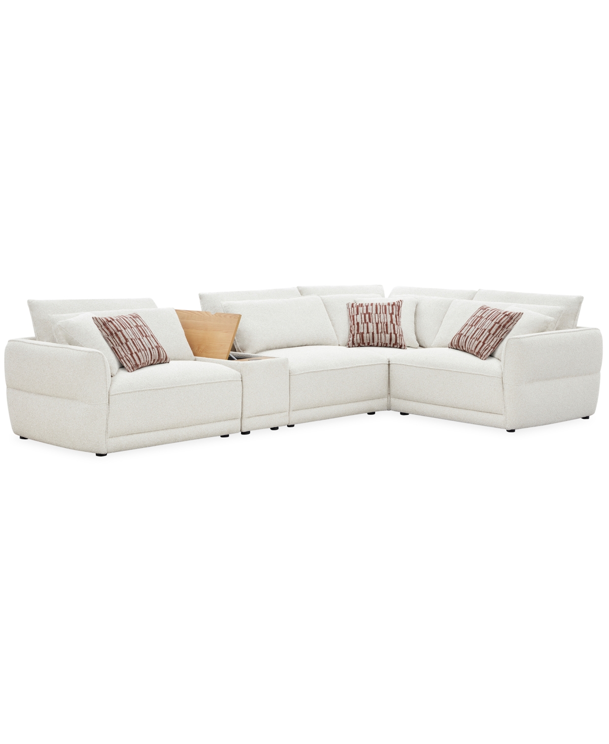 Click here for Evandro 5-Piece L-Shaped Sectional Set (Laf Chair... prices