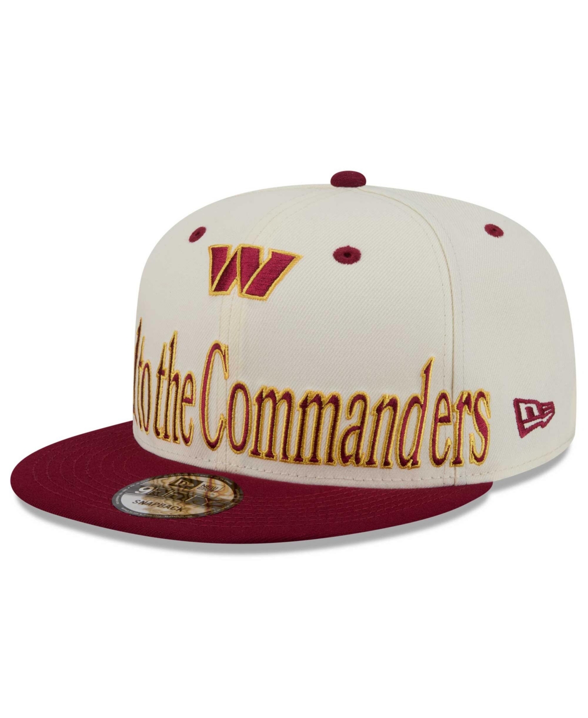 Click here for New Era Mens Cream Washington Commanders Oversized... prices