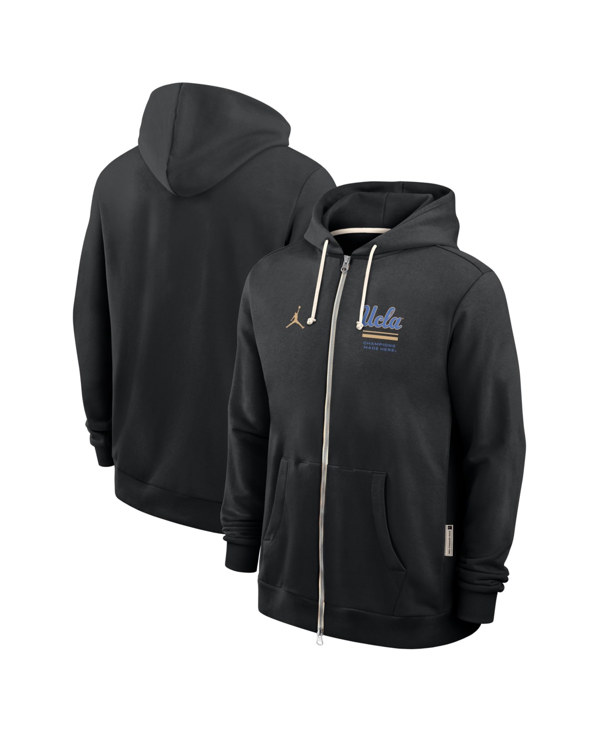 Click here for Jordan Mens Black Ucla Bruins 2026 Sideline Standa... prices