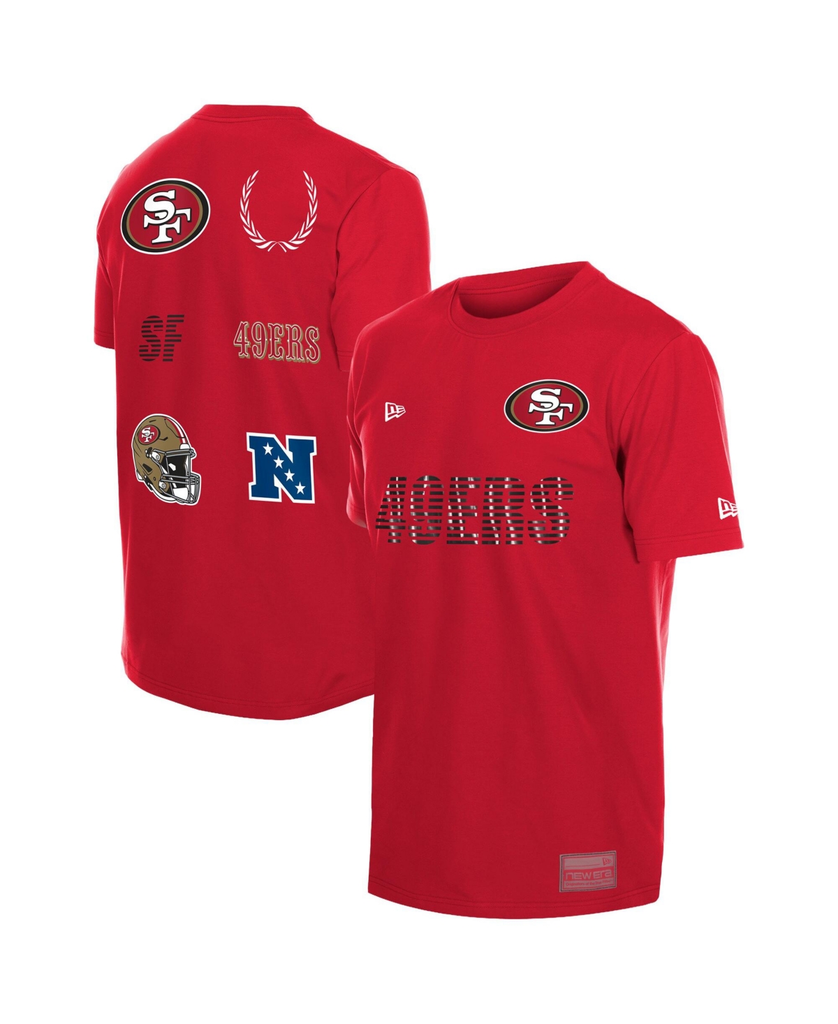 Click here for New Era Mens Scarlet San Francisco 49ers Match T-S... prices
