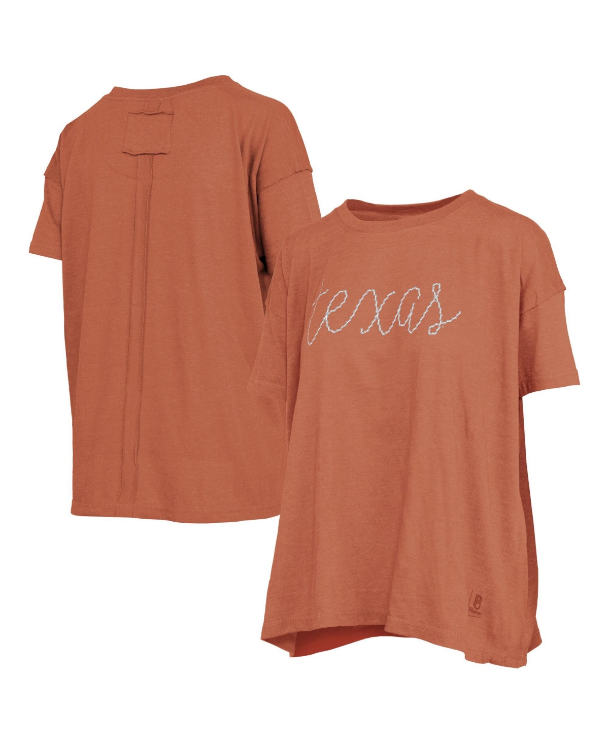 Click here for Pressbox Womens Heather Texas Orange Texas Longhor... prices