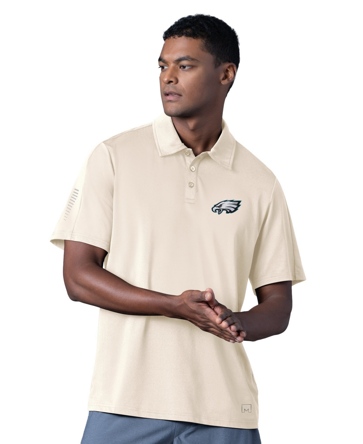 Click here for Msx by Michael Strahan Mens Cream Philadelphia Eag... prices