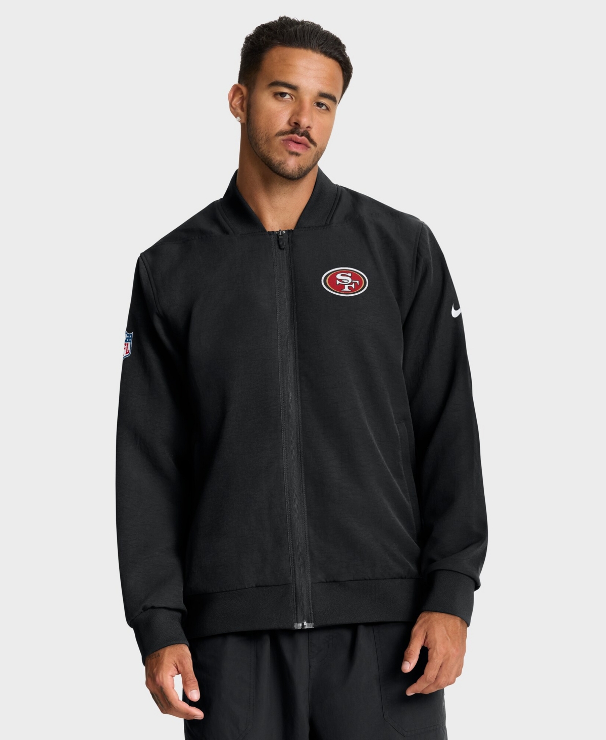 Click here for Nike Mens Black San Francisco 49ers Sideline Full-... prices
