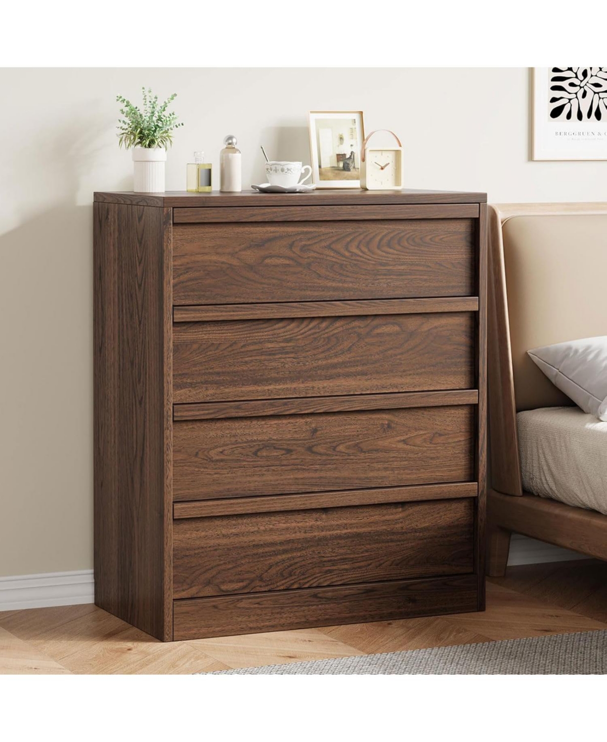 Click here for gaomon 4 Drawers Nightstand for Bedroom  39in Tall... prices