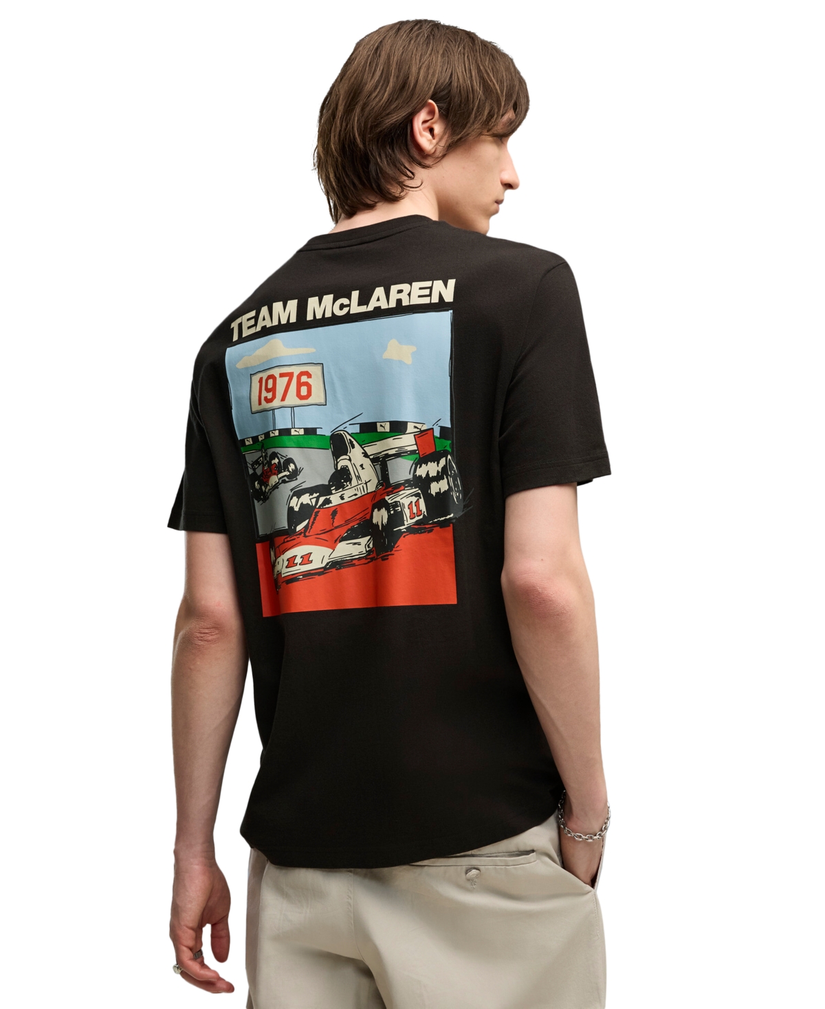 Click here for Puma Mens McLaren Graphic Crewneck T-Shirt - Puma... prices
