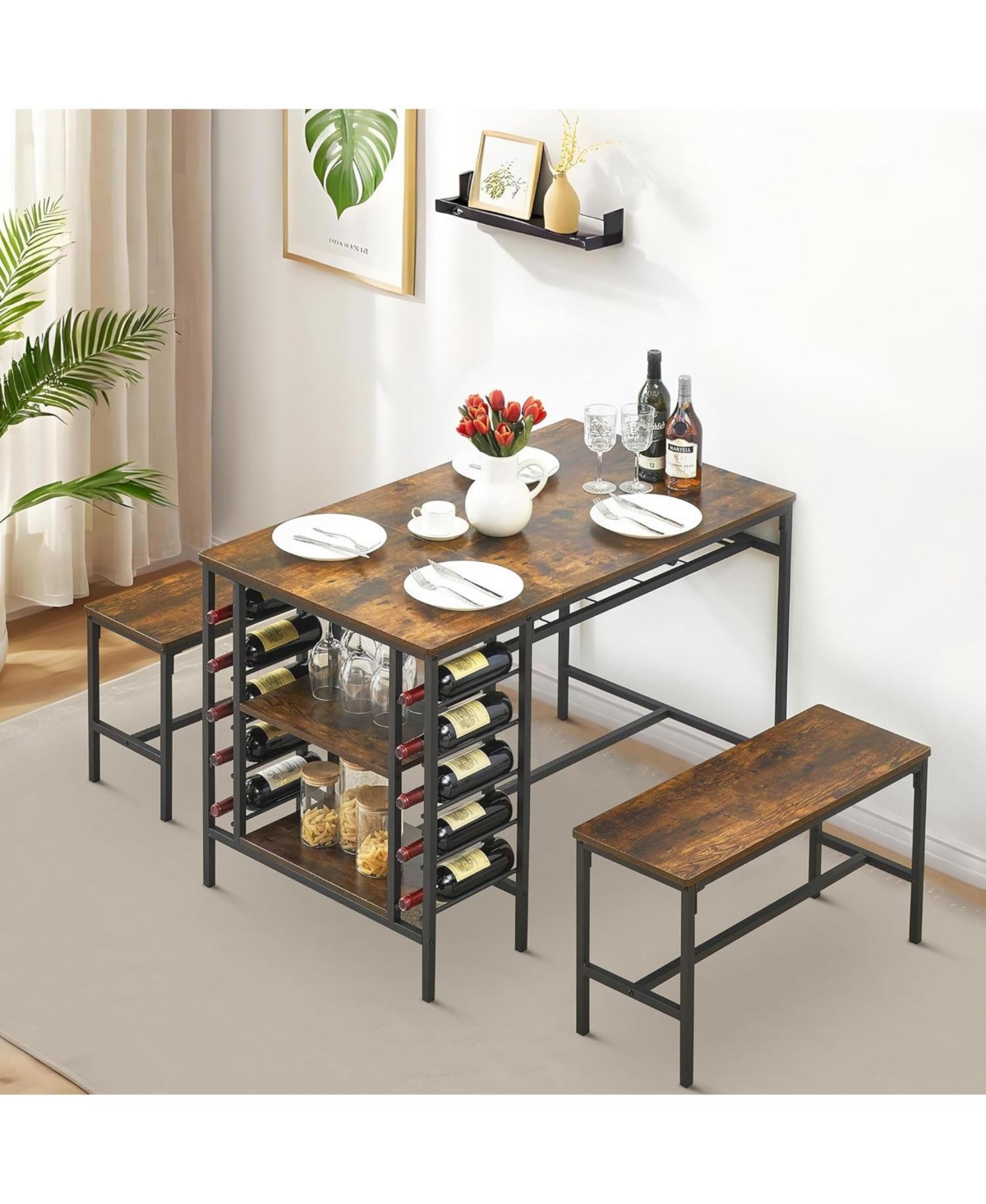 Click here for gaomon Dining Table Set for 4  Kitchen Table Set f... prices