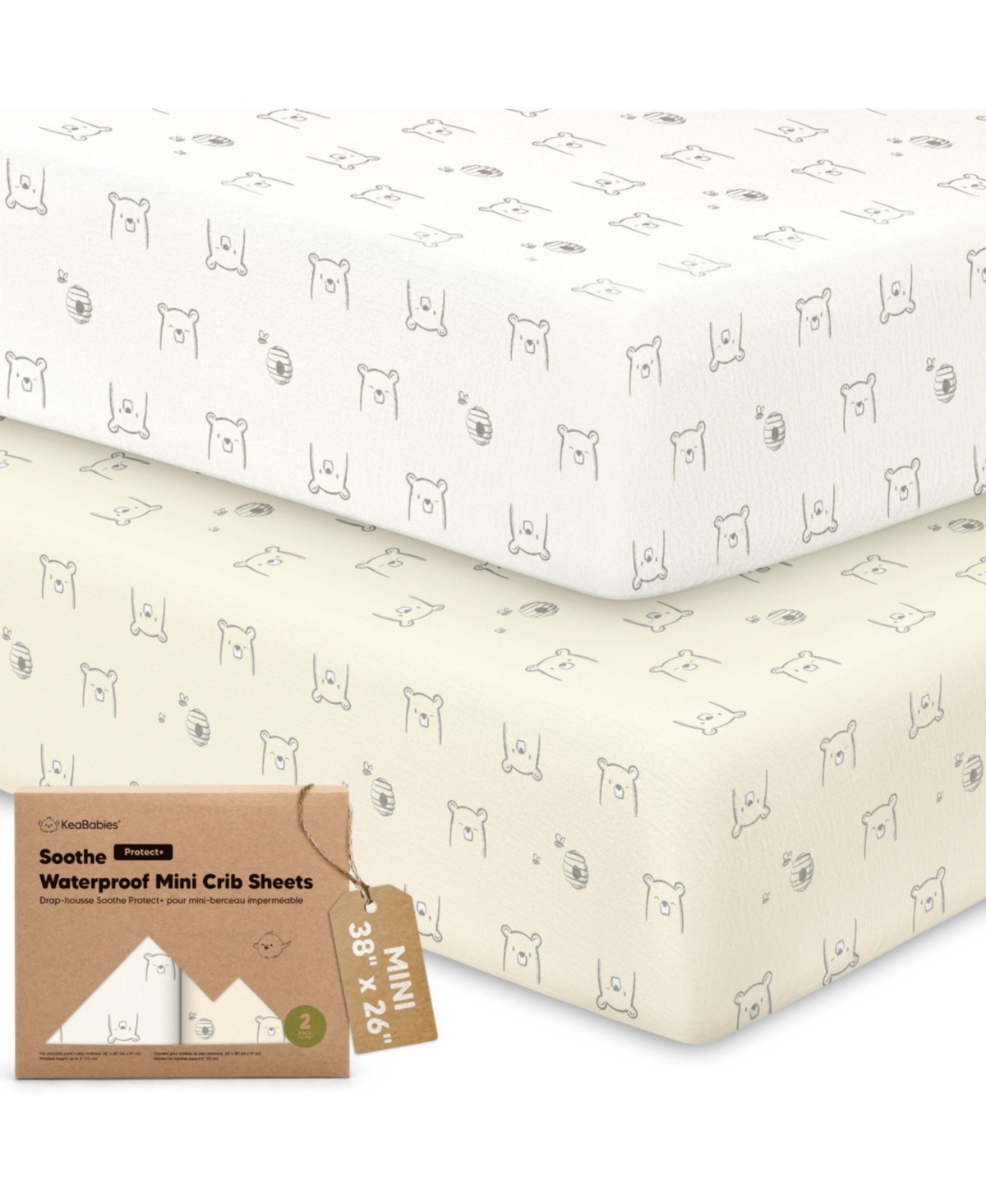 Click here for Soothe Waterproof Pack N Play Sheets for Girls  Bo... prices
