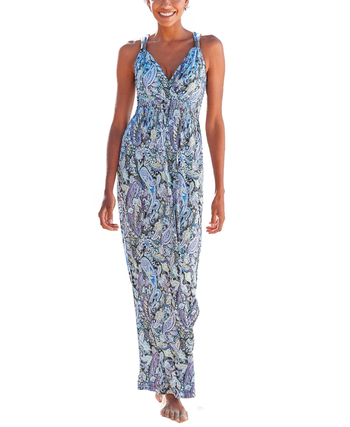 Click here for Lascana Womens Paisley Print Maxi Dress - Multi pr... prices