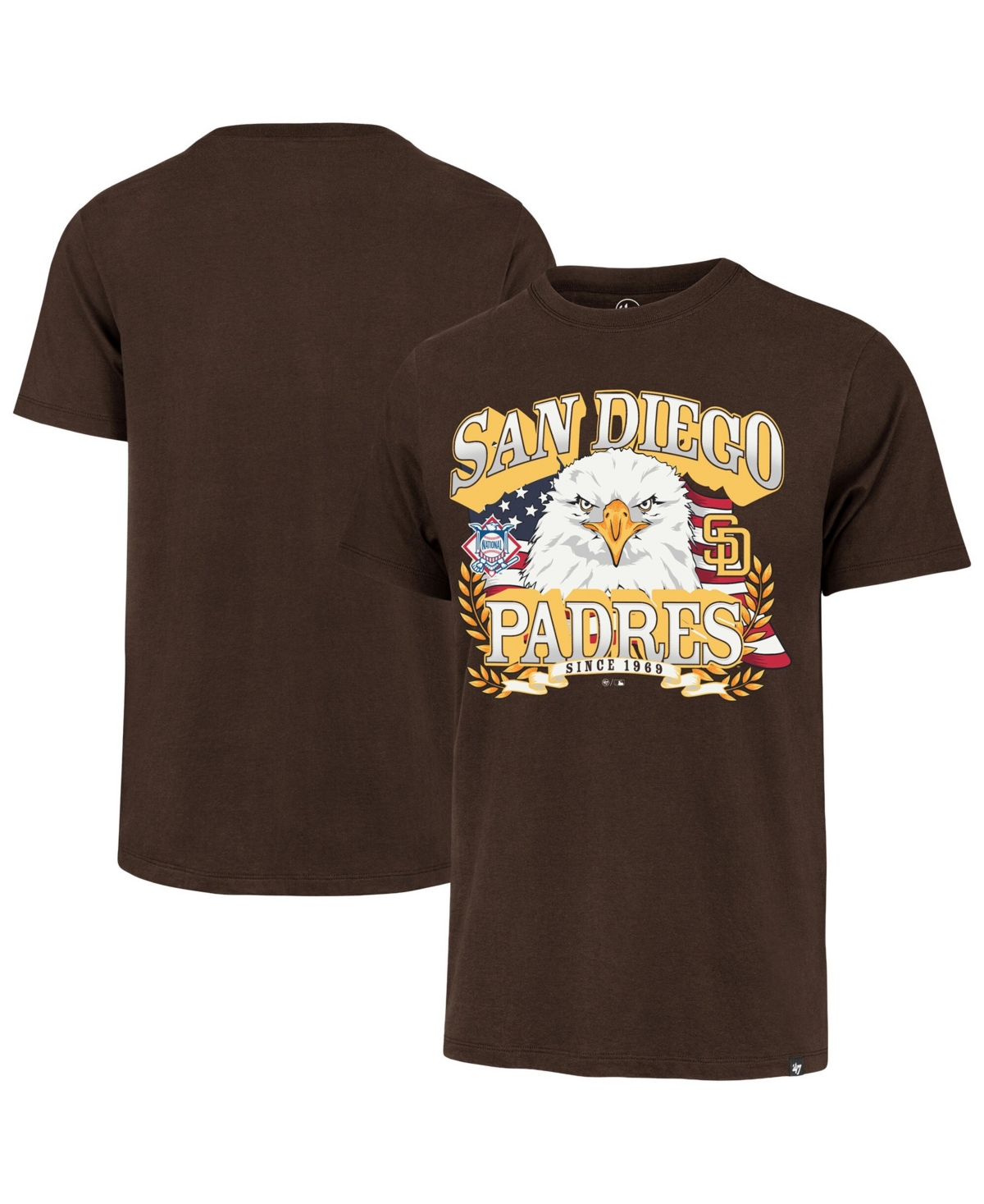 Click here for 47 Brand Mens Brown San Diego Padres Americana Eag... prices