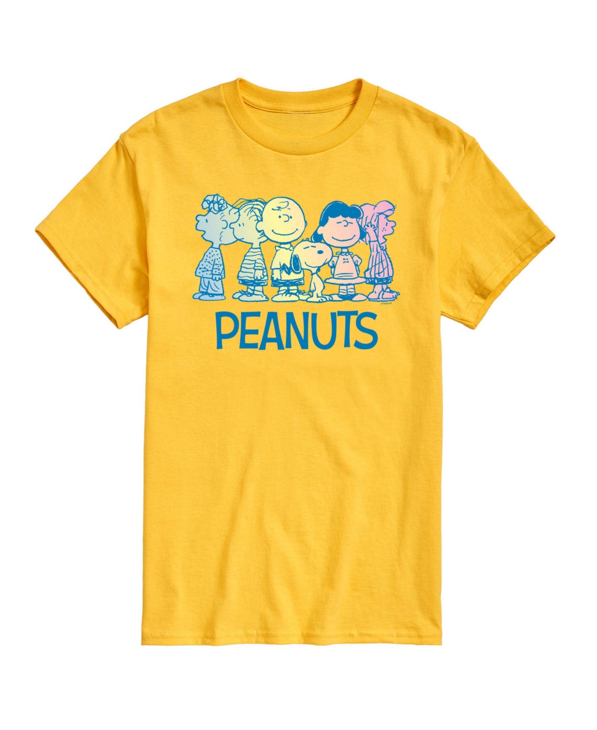 Click here for Airwaves Mens Peanuts Rainbow Graphic T-Shirt - Ye... prices