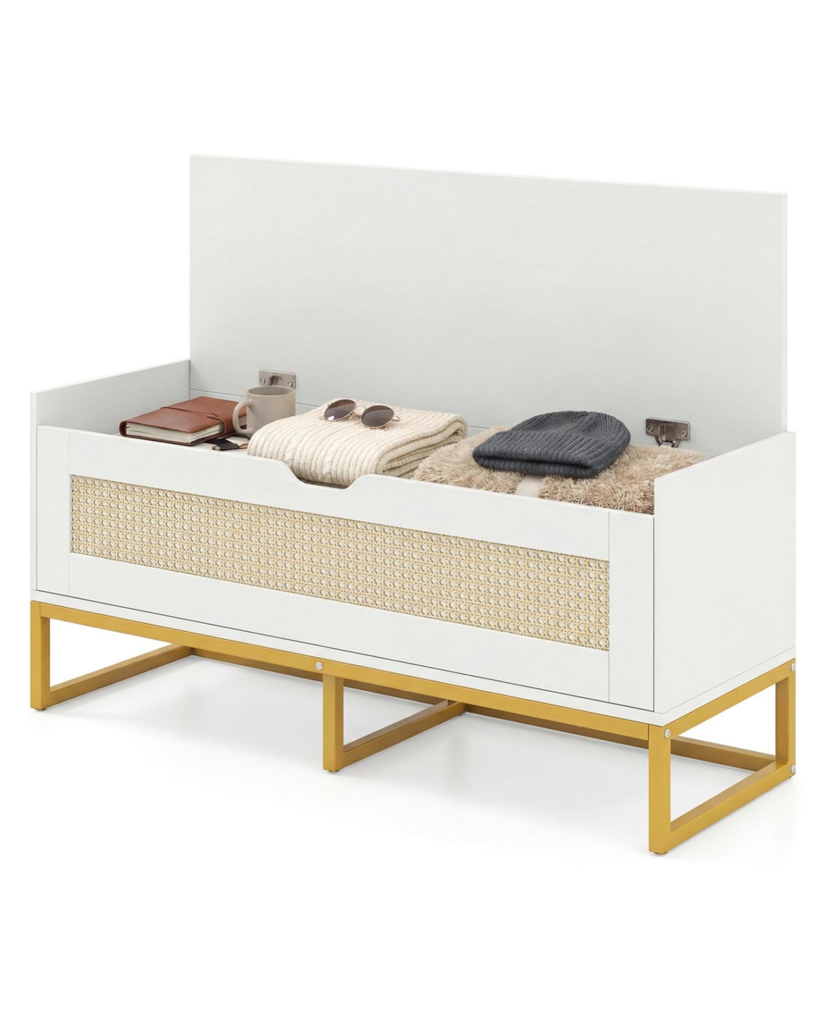 Click here for Slickblue Shoe Storage Chest with Flip-Top Seat an... prices