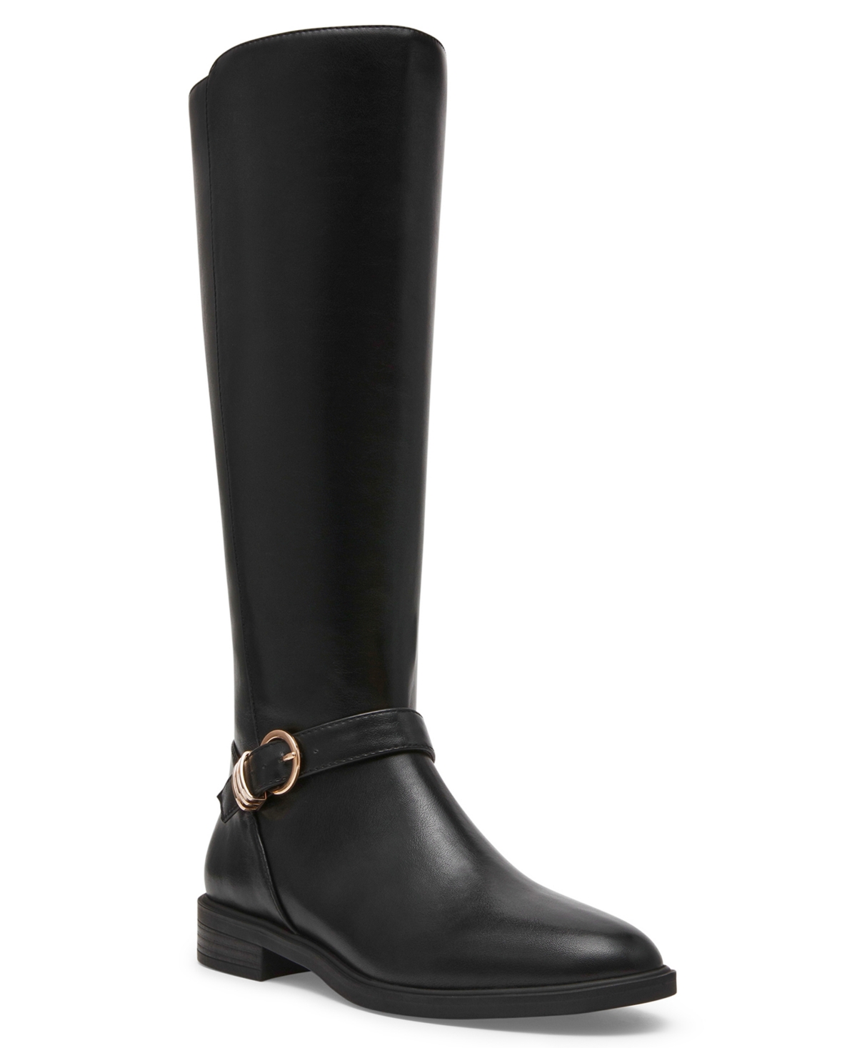 Click here for Anne Klein Womens Solana Zipper Tall Boots - Black... prices