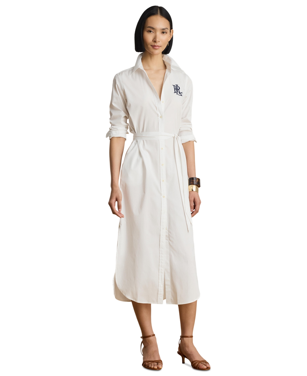Click here for Lauren Ralph Lauren Womens Button-Down Collared Dr... prices
