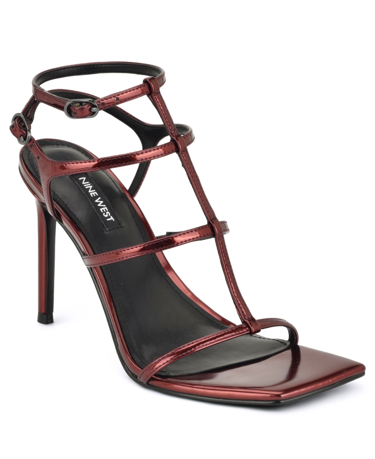 Click here for Nine West Womens Wilma Caged Square Toe Stiletto D... prices