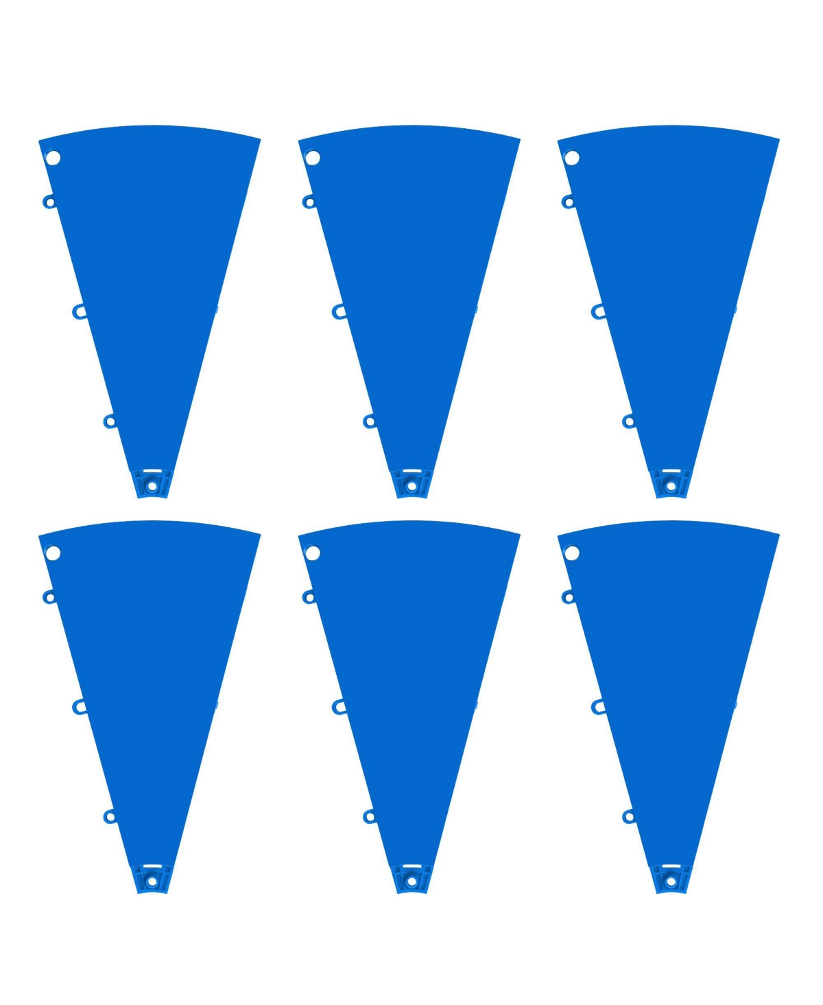 Click here for WinSpin 6 Pcs Prize Wheel Panels Dry Erase Blue fo... prices