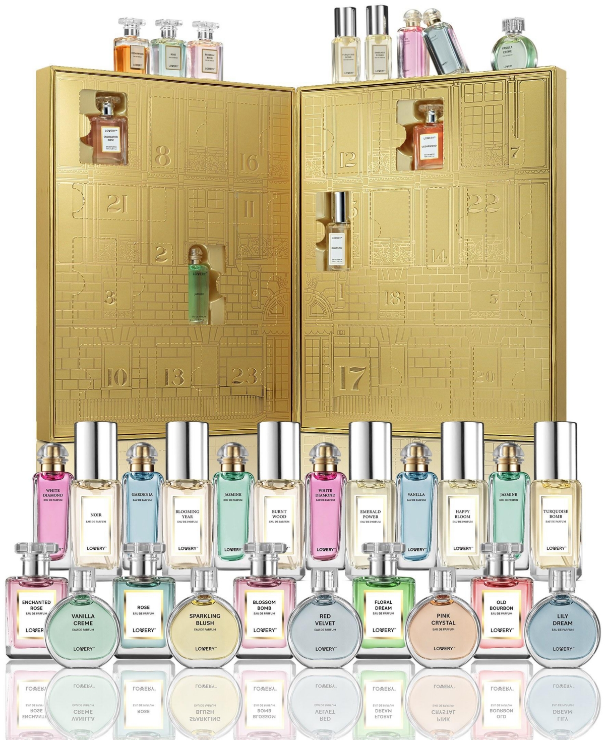 Click here for Lovery 24-Pc. Perfume Advent Calendar Set - Limite... prices
