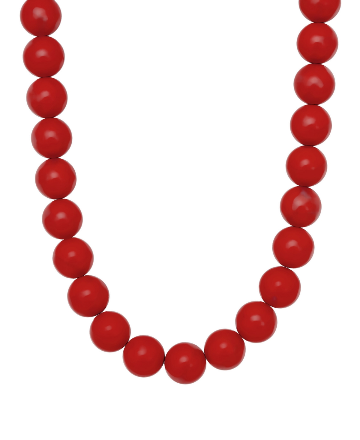 Click here for Macys Sterling Silver-Plated Color Beaded Necklace... prices